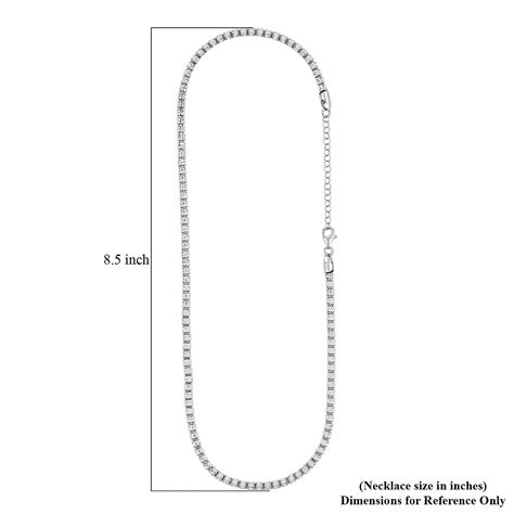 Buy Doorbuster Italian Rhodium Over Sterling Silver Ice Chain Necklace