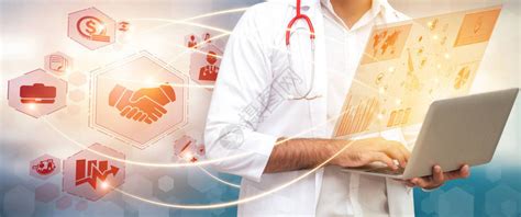 健康保险概念医院生与健康保险相关的图标形界面显示医疗人员资金规划风险管理医高清图片下载 正版图片506100211 摄图网