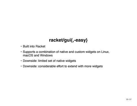 Racketfest Talk Native Apps With Racket Defn Io