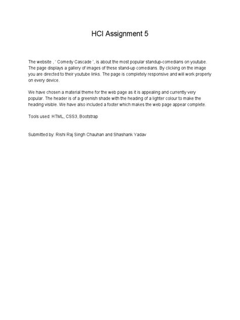 Shashank Yadav Assignment5 Pdf