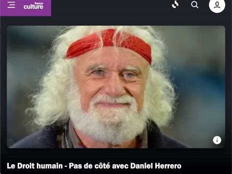 Daniel Herrero Avec Le Dh Sur France Culture Hirambe