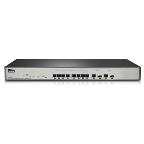 Netis PE FE Combo Port Gigabit Ethernet SNMP PoE Switch