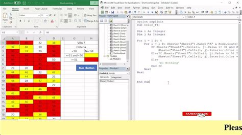 Conditionals Formatting Using Vba Macro Conditional Formatting In