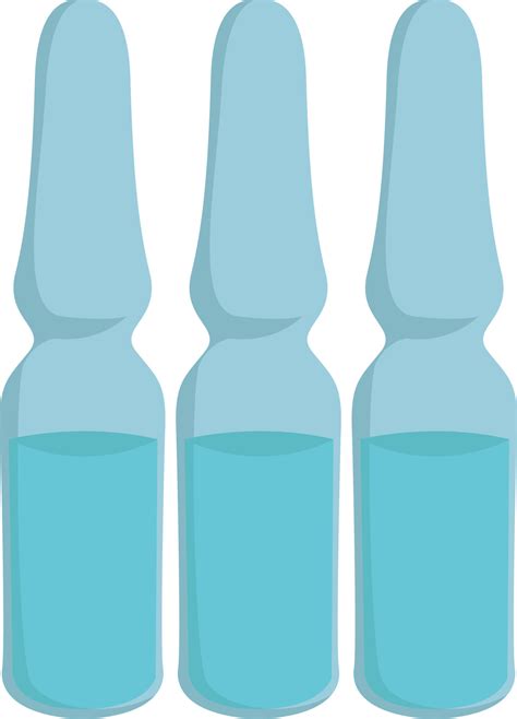 Small Ampoule Illustration Vector On White Background 13704822
