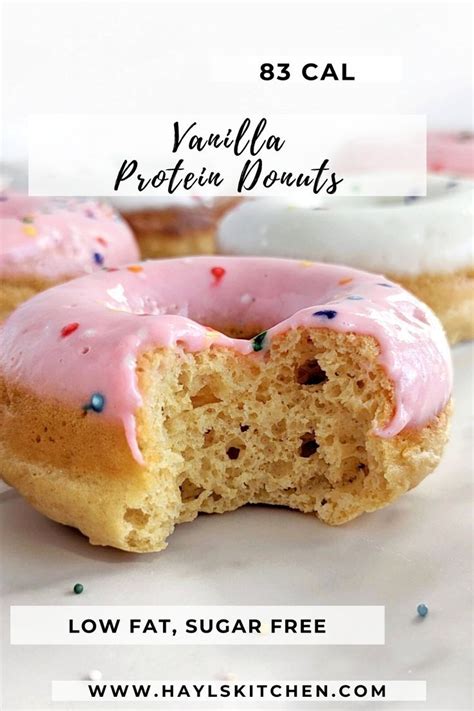 Vanilla Protein Donuts 83 Cal And Highest Protein Recipe Low