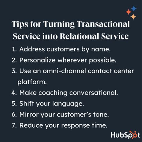 7 Expert Tips For Transforming Transactional Customer Service Into Relational Service