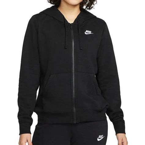 Nike Sportswear Club Fleece Full Zip Hoodie Blackwhite • Price