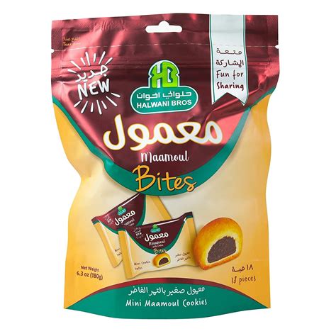 Buy Halwani Bros Mixed Fruit Mini Mamoul 180 G Online In Uae Talabat Uae