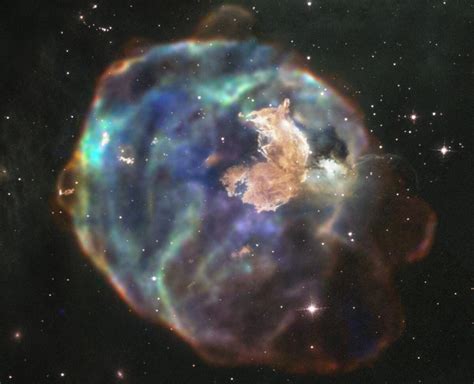 The Shell Of A Massive Exploded Star Captured In X Ray Light Bbc Sky At Night Magazine
