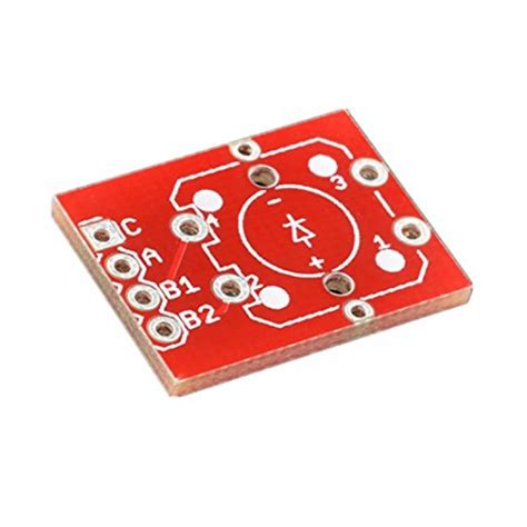 12mm Momentary Tactile Led Breakout Pcb Proptronix