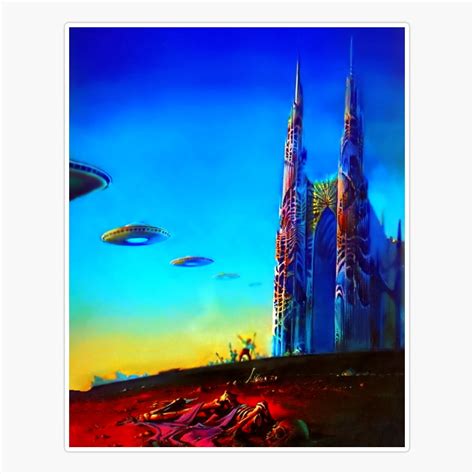 Onim Masque Of The Red Death 1969 1970s Vintage Sci Fi Art Sticker