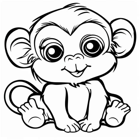 39 Disegni Scimmia Da Colorare Per Bambini Pdf Stampabili Gratuiti
