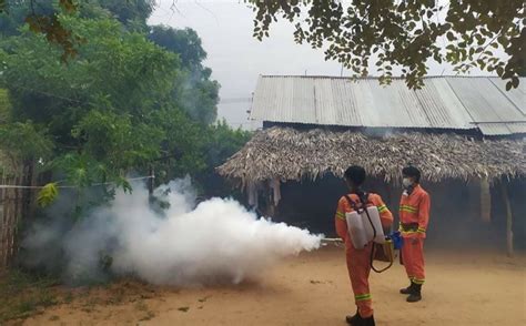 ညောင်ဦးမြို့နယ်တွင် သွေးလွန်တုပ်ကွေးရောဂါကြိုတင်ကာကွယ်ရေး ညောင်တိုကျေးရ