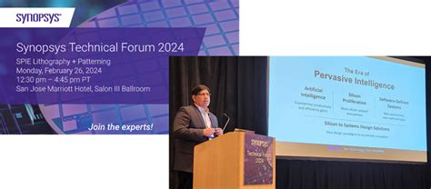 Highlights From Synopsys Technical Forum At Spie Advanced Lithography Patterning 2024