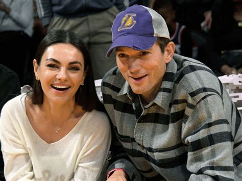 Ashton Kutcher And Kunis Ashton Kutcher And Mila Kunis Put On United