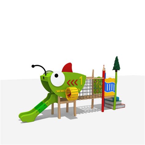 Outdoor Log Playground China Supplier Guangzhou Colorful Play