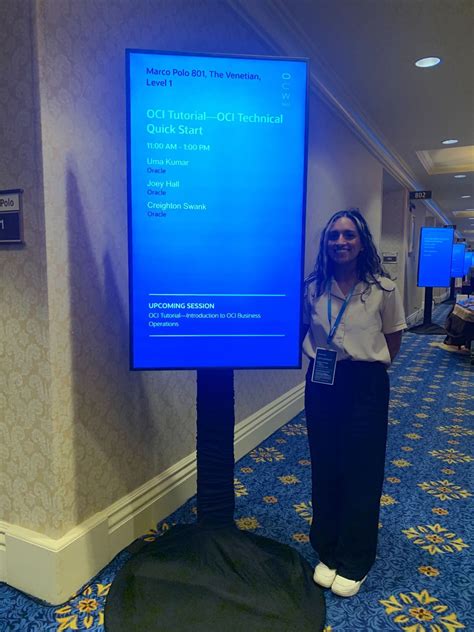 Uma Kumar On Linkedin Oraclecloudworld Oraclecloudinfrastructure Enablement 10 Comments