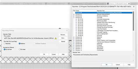 Masterformat Keynote Text Not Displaying Autodesk Community
