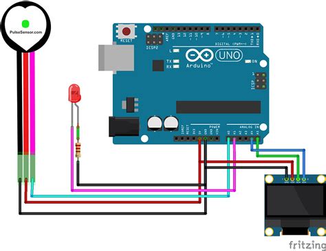 Heart Beat Sensor Interface With Arduino And Oled Display