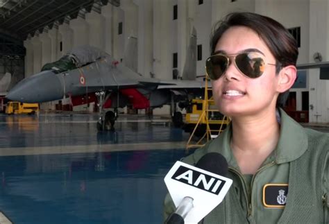 Flight Lieutenant Tejaswi Ranga Rao First Woman Wizzo Of Iaf Su 30 Mki Fleet