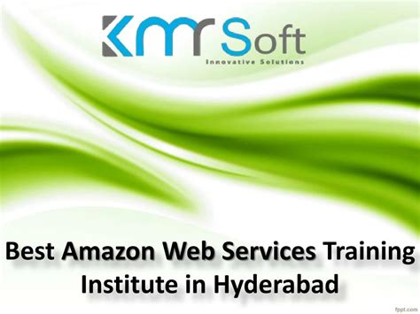 Ppt Aws Training Institute In Hyderabad Best Aws Online Training Institute In Hyderabad