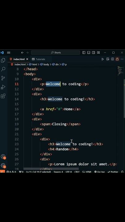 vs code trick 04 vscode coding webdevelopment youtube