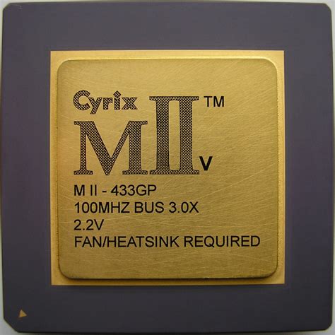 Cyrix Cpu 发展史 在线cpu博物馆 微处理器博物馆 Honux S Cpu Museum