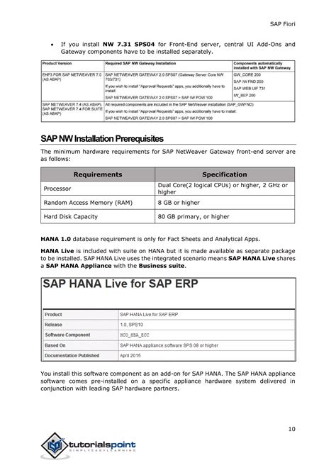 Sap Fiori Tutorial PDF Computer Software And Applications Computing