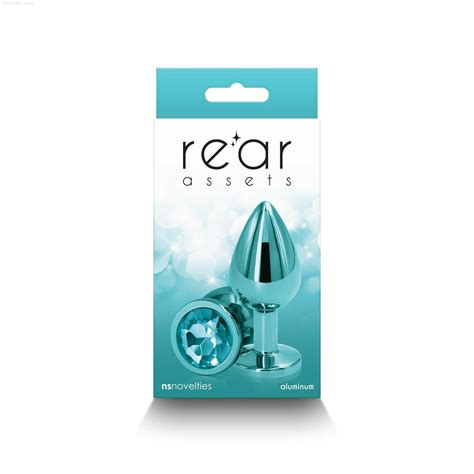 Rear Assets Colored Chrome Plated Plug Medium French Quarter Lingerie