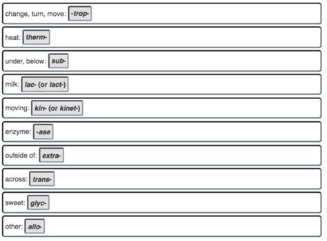 solved can you match these prefixes suffixes and word 47 off