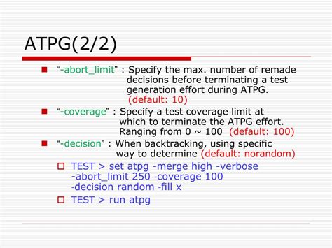ppt lab1 scan chain insertion and atpg powerpoint presentation free