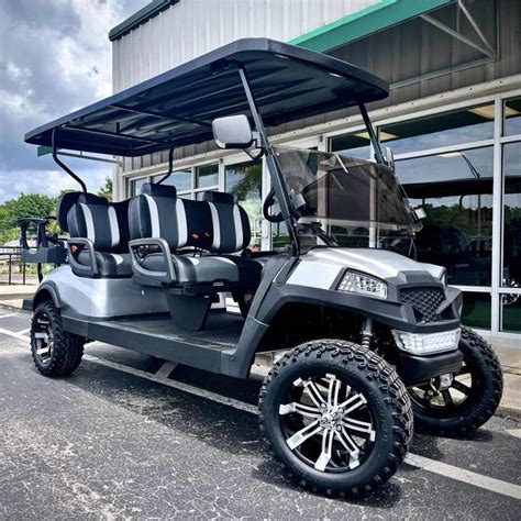 6 Seater Electric Golf Cart Street Legal And Fun To Drive
