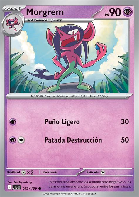 Morgrem 072190 Juntos De Aventuras Trading Card Game Pokémon