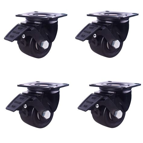Buy Casters Industrial Load 300kg Trolley Wheel Scaffold Flatbed Silent
