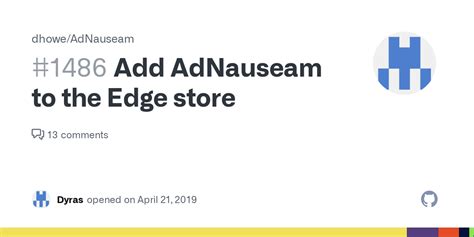 add adnauseam to the edge store · issue 1486 · dhowe adnauseam · github