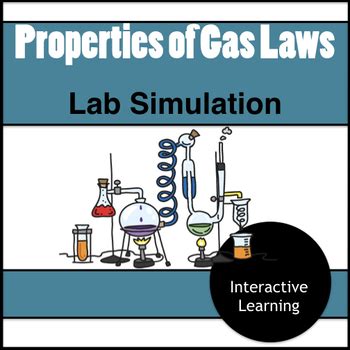 Gas Properties And Gas Laws Simulation Virtual Lab TPT