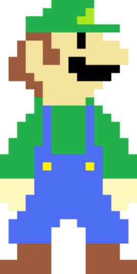Luigi Nes Sprite Updated By Ryanmlinn On Deviantart
