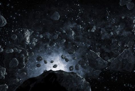 Asteroids Bring Water Space Tourism Stock Illustration Mockup Identity