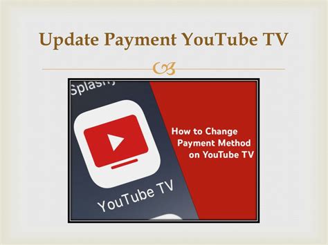 PPT How To Change Payment Method On YouTube TV PowerPoint