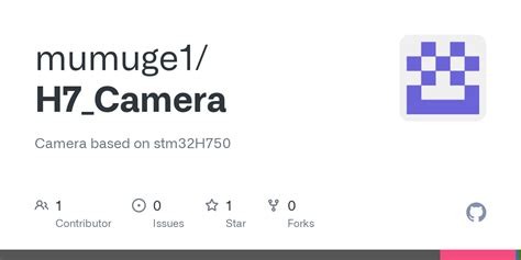 Github Mumuge1 H7 Camera Camera Based On Stm32h750
