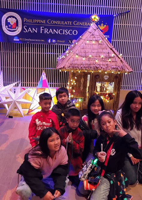 Ph Consulate Brings Bahay Kubo Belen To 22nd Parol Lantern Festival In