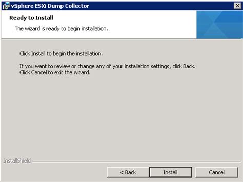 Install And Configure Vmware Esxi Dump Collector Electric Monk