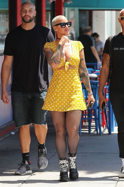 Amber Rose Summer Style Beverly Hills Celebmafia