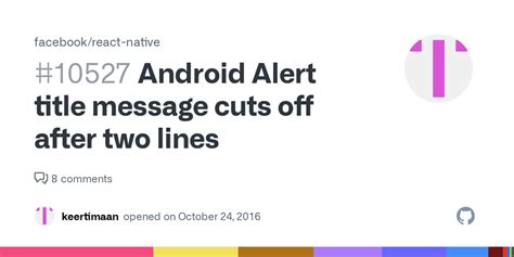 Android Alert Title Message Cuts Off After Two Lines · Issue 10527