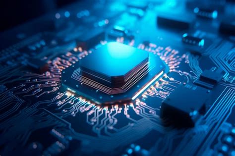 premium photo cpu advanced central processing unit concept network