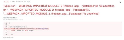 Import Firebase From Firebase App Doesn T Compile In Angular Issue Firebase