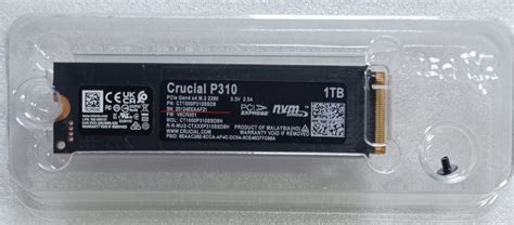 Новый Nvme Ssd на 1tb Crucial P310 Gen4x4 M2 Oem упаковка 2 600 грн