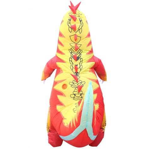 Inflatable Fire Dragon Costume Zombie Dinosaur Halloween Costumes