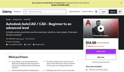 The Best Autocad Online Courses