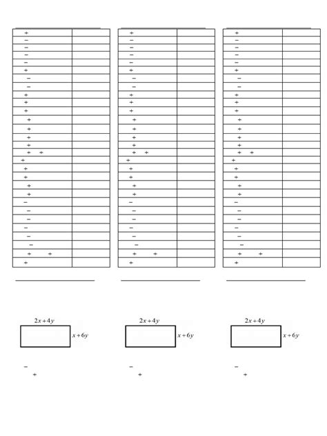 Factorising Single Brackets Practice Set Pdf